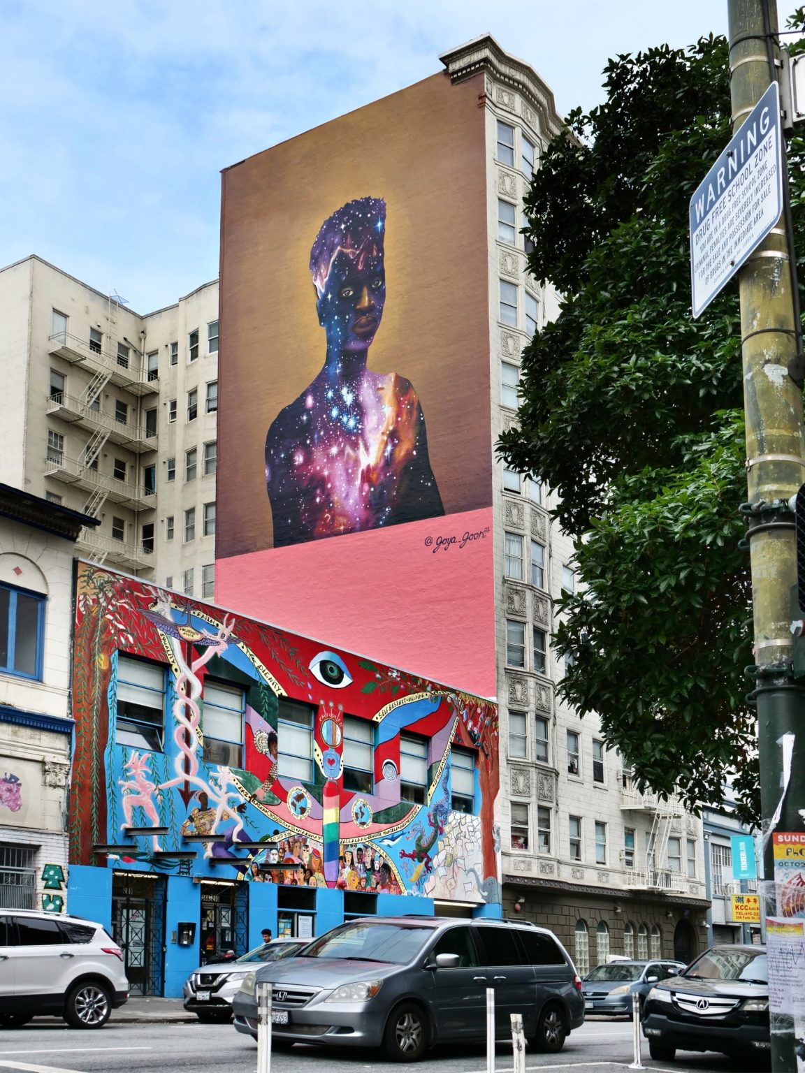 Christopher Burch, “Jupiter Redding” Mural | Luggage Store Gallery